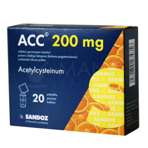 ACC 200mg 20 Sachets Cough Cold and Flu – FitnSupport