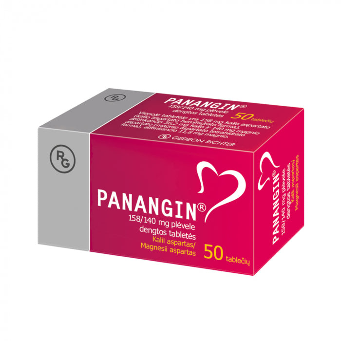 PANANGIN N50 140mg for Healthy Heart and Nervous & Cardiovascular Syst ...